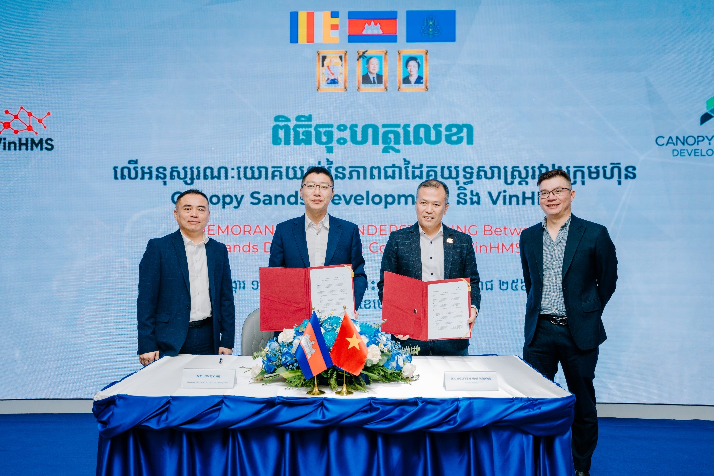 VinHMS and Canopy Sands Development Sign Landmark MoU to Revolutionize ...