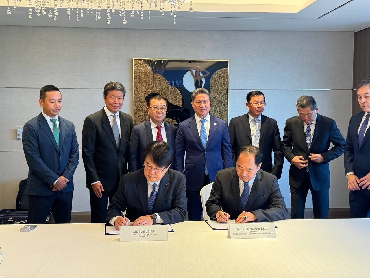 WorldBridge Group and Daewoo E&C Sign MoU for Cambodian Development ...