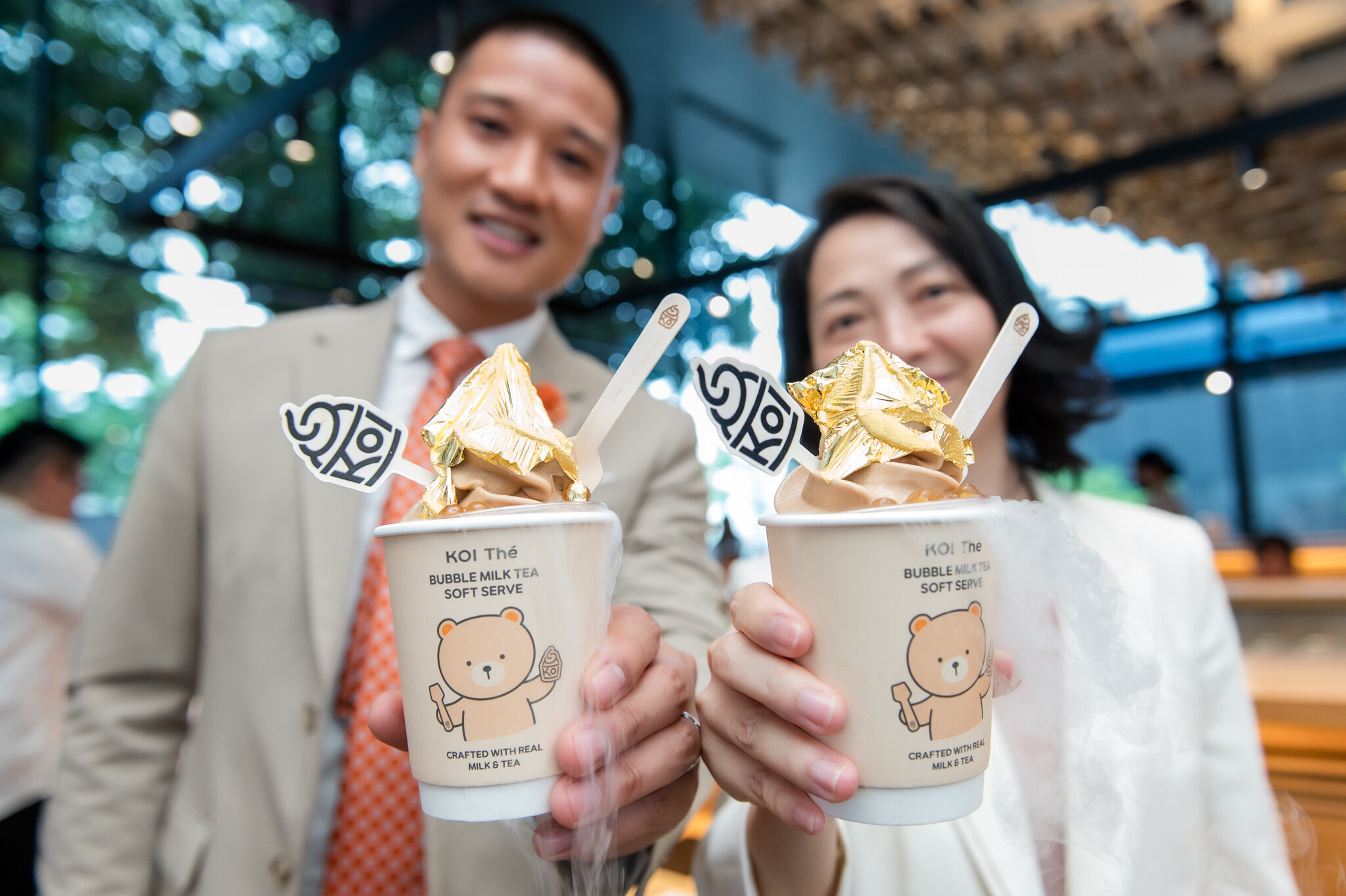 KOI Thé Cambodia Signs MOU with CP-Meiji represented by Sonavith and ...