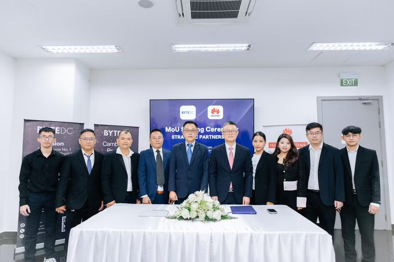ByteDC Partners with Huawei Cambodia to Drive Digital Transformation in ...