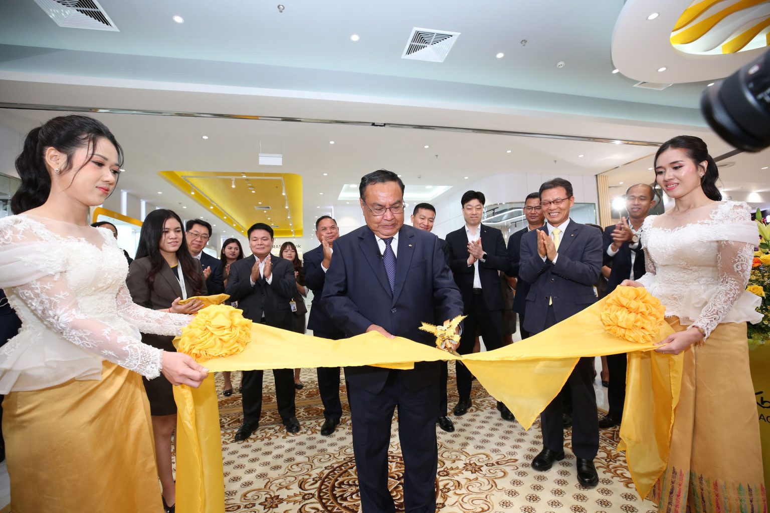 KB PRASAC Bank Opens New Branch at AEON Mall Mean Chey - Cambodia ...