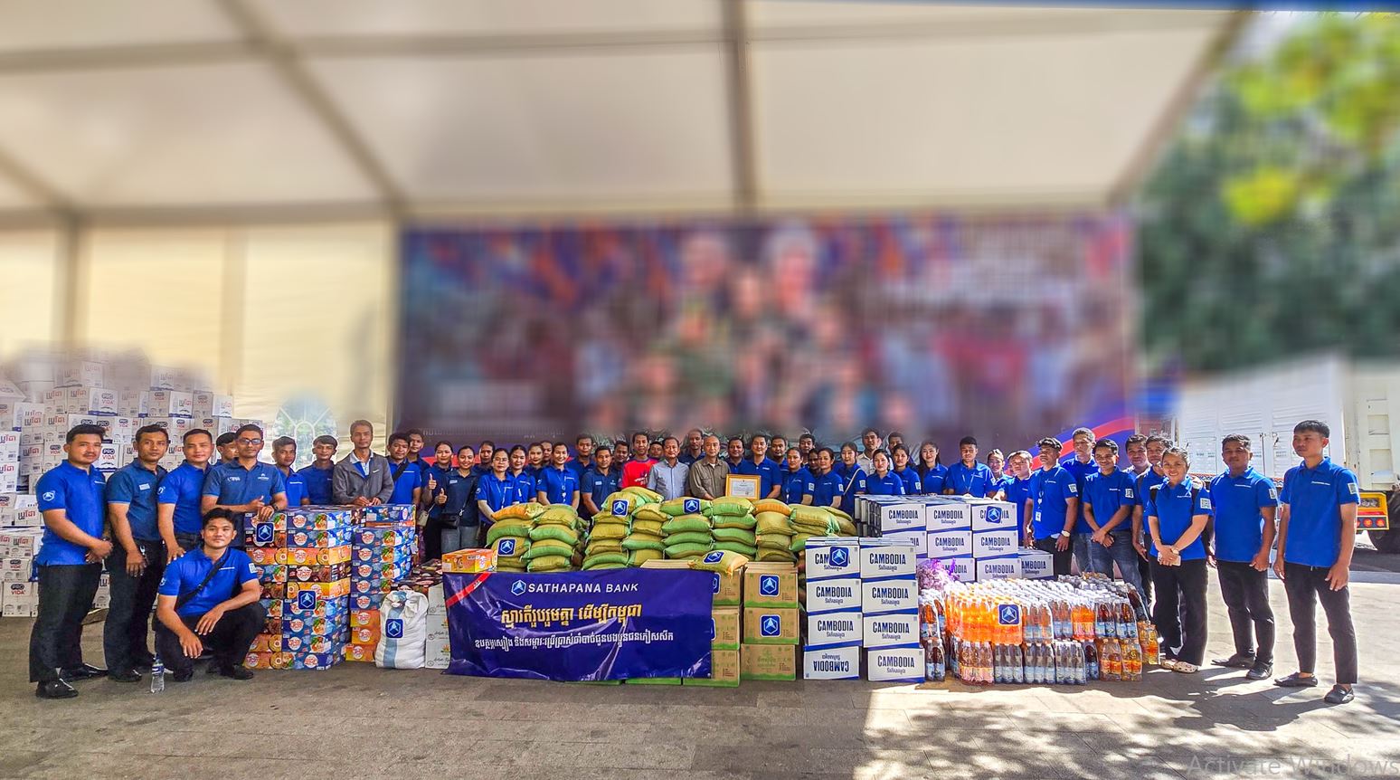 Sathapana Bank Stands with Cambodia, Delivering Essential Aid to ...
