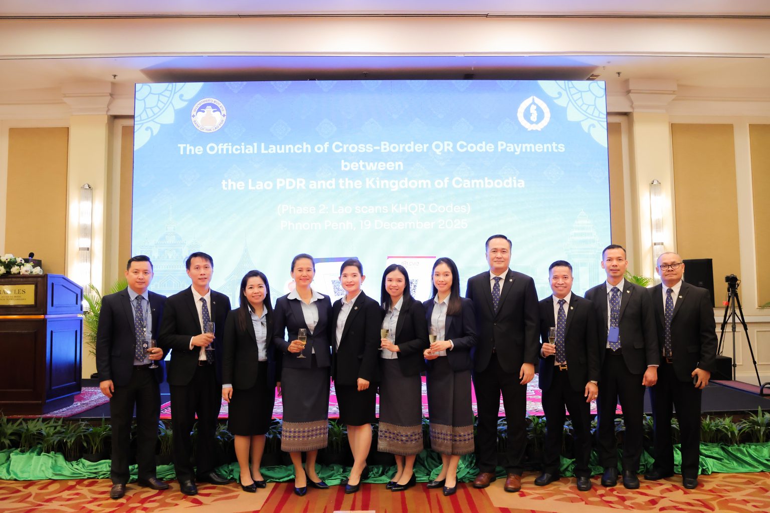 Official Launches of Cross-Border Payment via KHQR Code in Cambodia ...